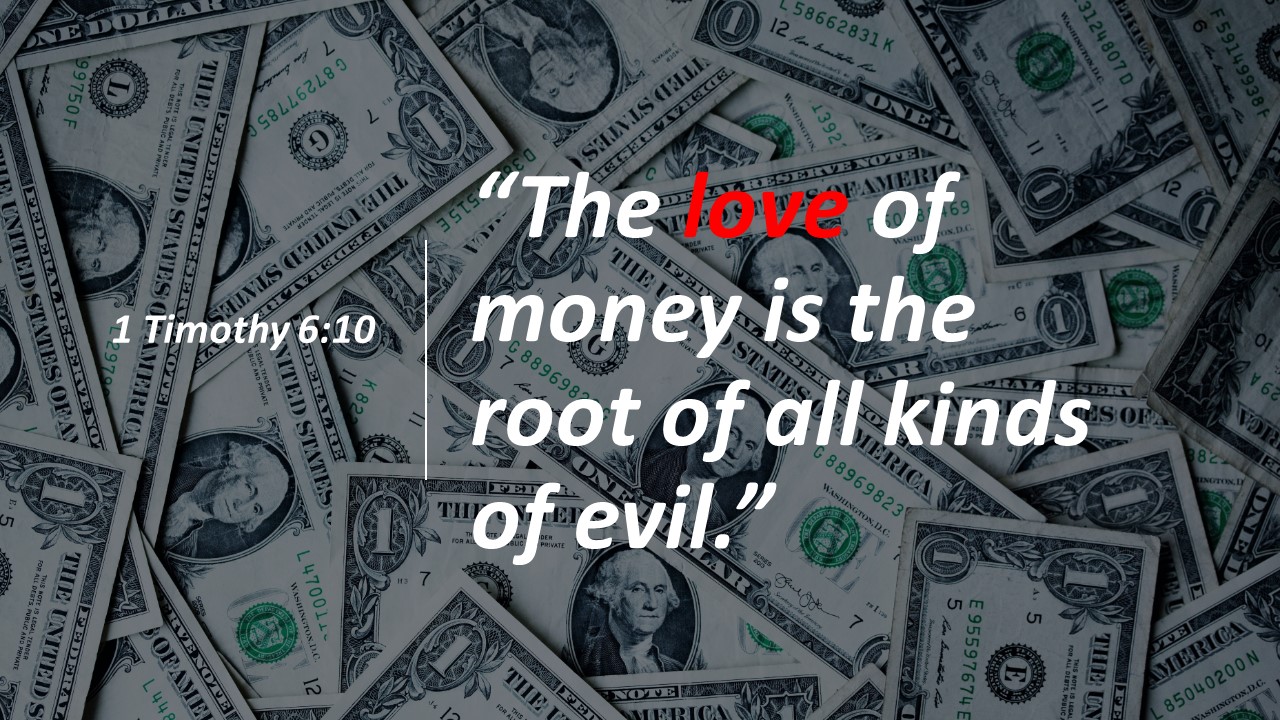 How is Jesus Making a Difference in Our Lives? – Week #2: Money ...